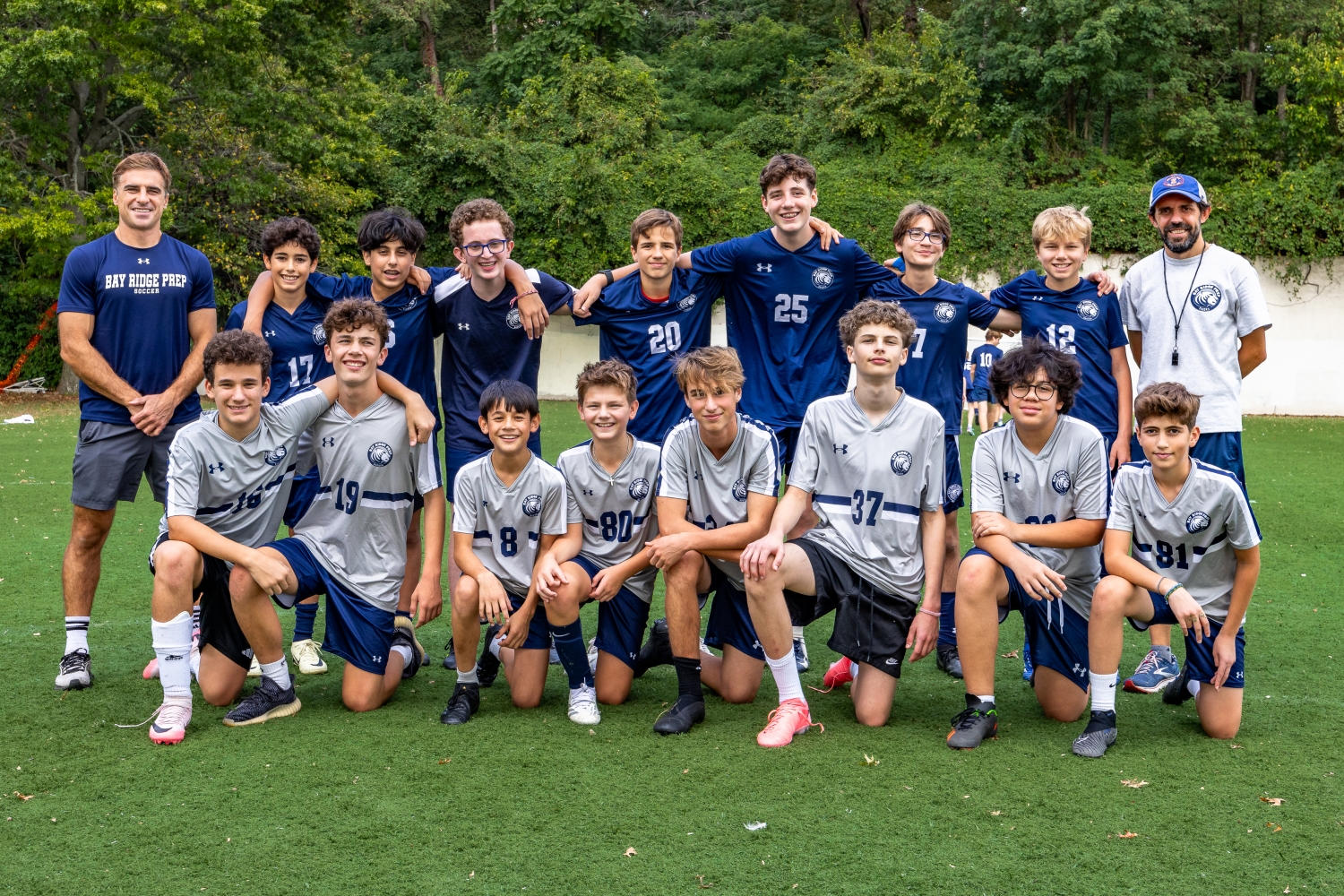 Middle School Soccer Tigers Finish Season as Co-Champions - Bay Ridge Prep